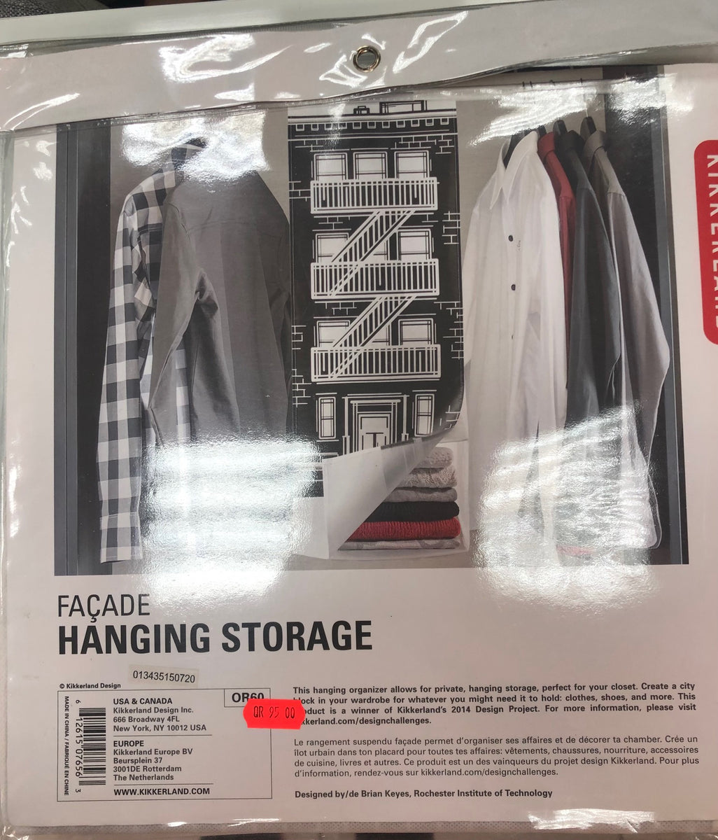 Kikkerland Hanging Facade (Storage) – VCUarts Qatar Bookstore